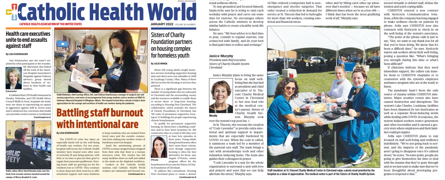 Health system president & CEO discusses battling staff burnout with ...